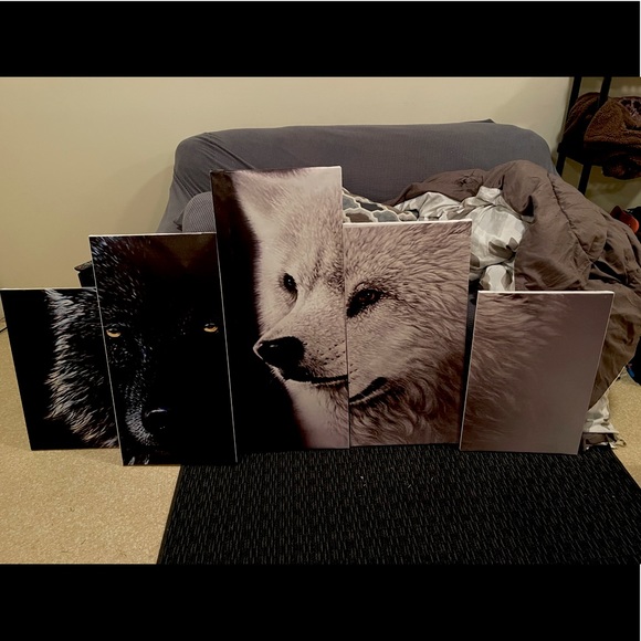 Art | Wolf Mural | Poshmark